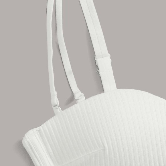 Intimates & Sleepwear | Ribbed Demi Lingerie Set | Poshmark